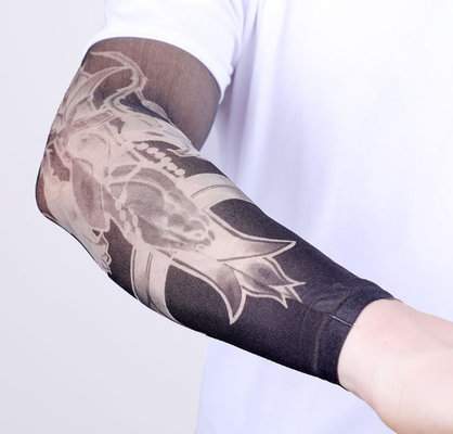 Tattooing Tattoo Sleeve,Summer Sun Cuff, Tattoo, Pattern, Personality Fashion Tattoo;Fabric: nylon 92%,Size: length 35cm supplier