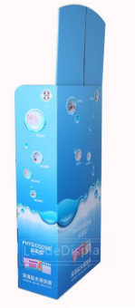 Coffee paper exhibition stand     Product display   Environmental protection cardboard shelves supplier