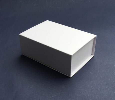 Manufacturers order white flip box, cosmetics craft flip box, jewelry packaging paper hard box supplier