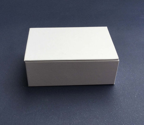 Manufacturers order white flip box, cosmetics craft flip box, jewelry packaging paper hard box supplier