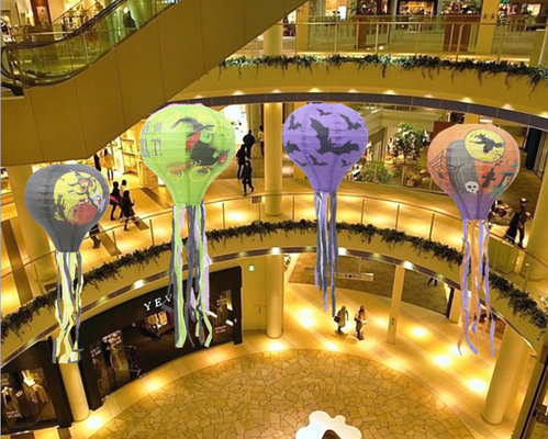 Halloween Hot Air Balloon with Paper Lantern supplier