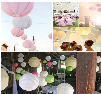 White Lantern Wholesale, Spot Wedding Paper Lanterns, Children's Drawing Lanterns, Customized Handmade DIY Lighting supplier