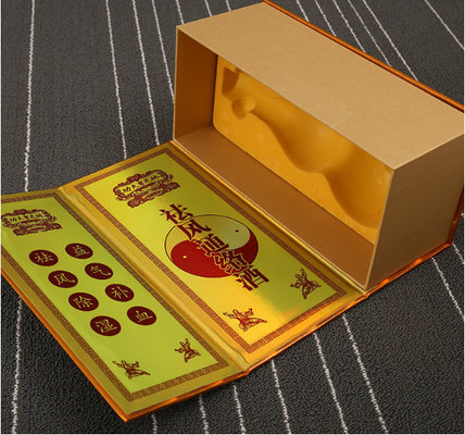 Integrity manufacturers provide gilding color printing corrugated packaging wine flip wine cartons wine box supplier