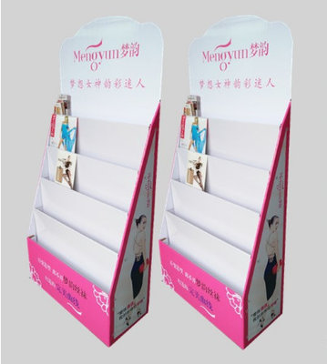 Supply paper shelf, shopping mall promotion, paper shelf, display shelf, multi-layer display shelf ,size：50*40*139.5 cm supplier