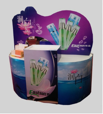 Shang Chao display cabinet, exhibition promotional paper stack, PDQ display box corrugated paper display rack supplier