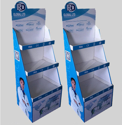 Shang Chao display cabinet, exhibition promotional paper stack, PDQ display box corrugated paper display rack supplier