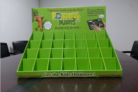Paper Shelf Small Shelf Desktop Shelf Paper Shelf PDQ Cosmetics Display Box Condiment Display Box，Sample display box supplier