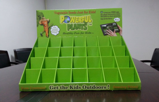 Paper Shelf Small Shelf Desktop Shelf Paper Shelf PDQ Cosmetics Display Box Condiment Display Box，Sample display box supplier