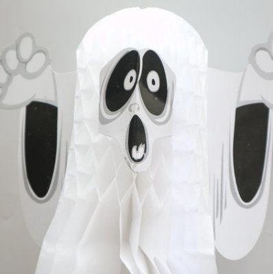 Christmas ghostsll, Paper Crafts, Paper Honeycomb Crafts，Christmas day supplies supplier