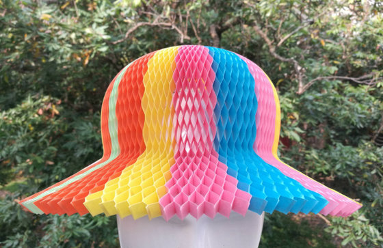 Vase paper hats, sun visor hats, magic vase hats, casual paper hats, travel stalls hot, beach travel caps, Hawaii beach supplier