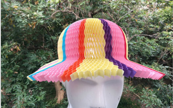 Vase paper hats, sun visor hats, magic vase hats, casual paper hats, travel stalls hot, beach travel caps, Hawaii beach supplier
