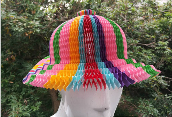 Casual fashion hats, travel and leisure style hats, casual paper hats, green hats，size 20.5cm * 1cm * 4.3cm;   18 colors supplier