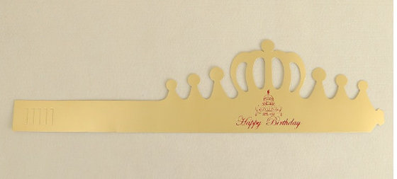 Factory wholesale disposable children's adult birthday hats Customized party leather children's birthday hats supplier