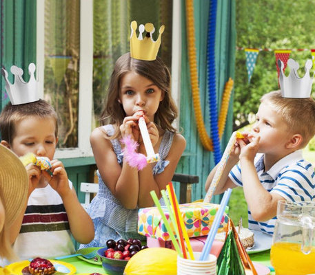 Birthday Crown Party Children Photographed Tools Cake Hat Party Paper Birthday Hat Gold Europe supplier