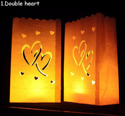 Flame Retardant Candle Bags Hollow Candles Paper Bags Printable Hollow LOGO Environmental Testing Certification supplier