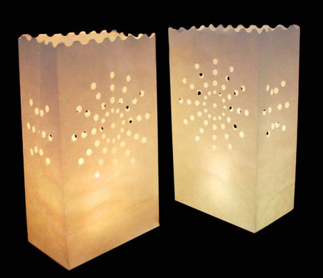 Flame Retardant Candle Bags Hollow Candles Paper Bags Printable Hollow LOGO Environmental Testing Certification supplier