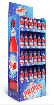 Paper shelf product display box, green shopping mall supermarket paper shelf, withstand weight 20KG, supplier