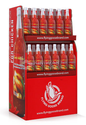 Paper shelf product display box, green shopping mall supermarket paper shelf, withstand weight 20KG, supplier