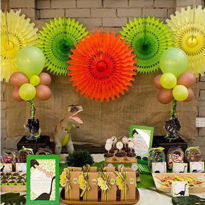 Color folding paper flowers Wedding window party home decoration creative decorations supplier