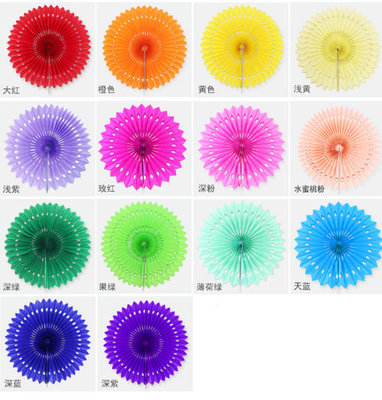 Color folding paper flowers Wedding window party home decoration creative decorations supplier