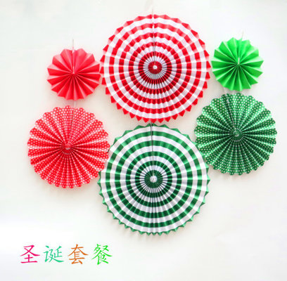 Custom silver folding fan festival festive supplies paper fan Birthday party wedding decorations home decor 6pcs/set supplier