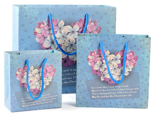 Floral Gift Bag Fashion Bags Paper Bags Plus Print Wholesale Custom-made Handbags Bouquet Gift Bags supplier