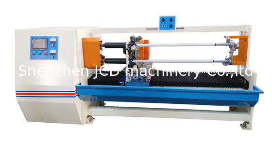 JC-C02 double shafts PVC electrical tape cutting machine/ slitting machine from China