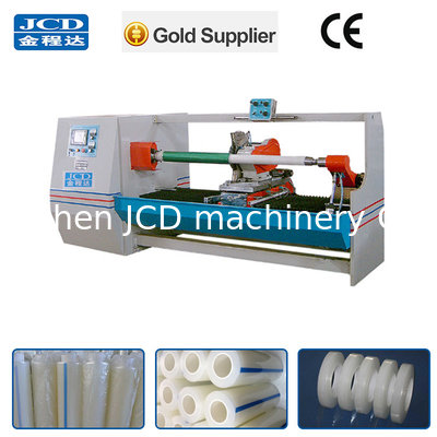 Auto single shaft PE/PET protective film cutting / slitting machine  from China/India/Mexico