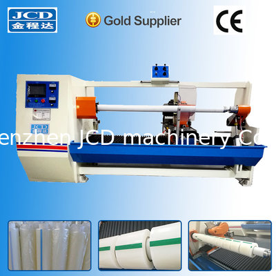 Auto single shaft PE/PET protective film cutting / slitting machine  from China/India/Mexico