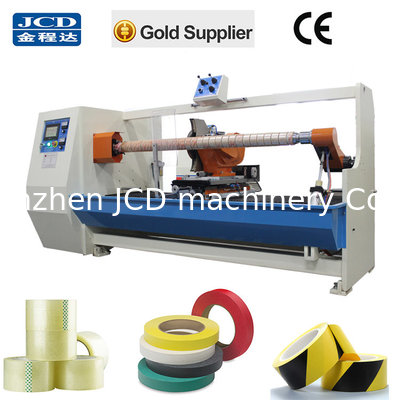 auto single shaft adhesive tape cutting machine/ slitting machine