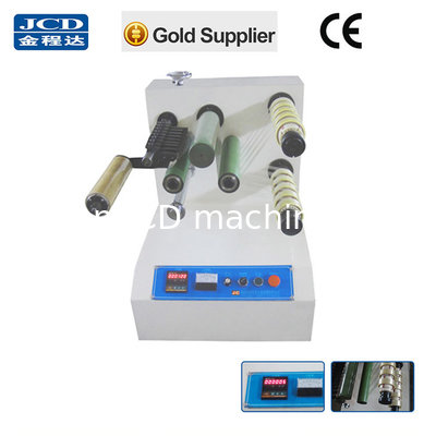 Mini bopp adhesive tape slitter rewinder