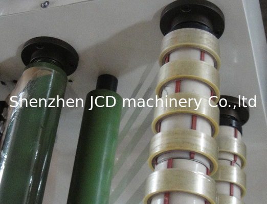Mini bopp adhesive tape slitter rewinder
