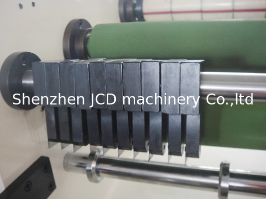 Mini bopp adhesive tape slitter rewinder