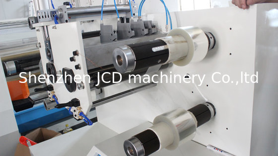 mini film/ adhesive paper roll to roll cold lamination slitting machine