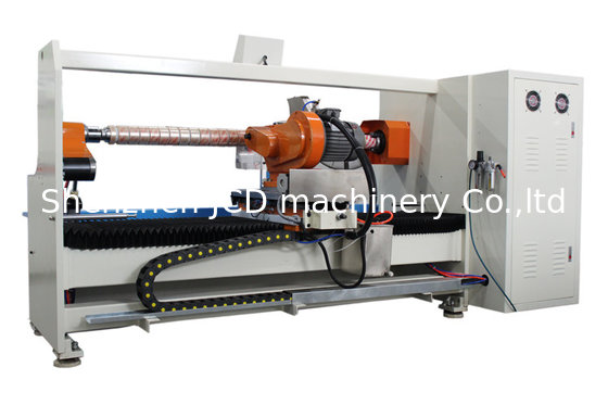 automatic adhesive tapes log roll cutting machine, single shaft