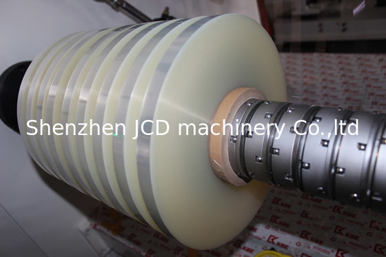 Paper and film roll slitter rewinder machine