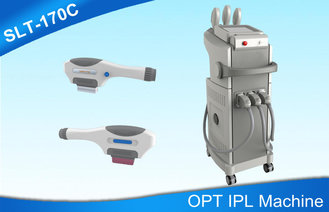 China Three Handles OPT IPL Hair Removal Machine For Vascular Removal , Acne Treatment supplier