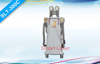 China Fat Freezing Cryolipolysis Slimming Machine / Four Handles Coolsculpting Equipment supplier