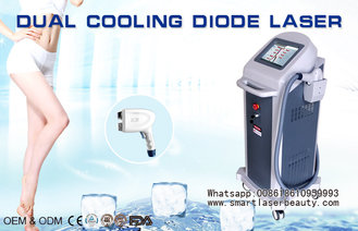 China Painless 808nm Diode Laser Hair Removal Machine / Verticall Hair Removal Laser Equipment supplier