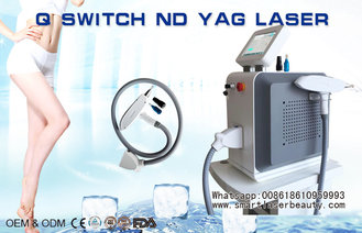 China 1064nm ND YAG Laser Tattoo Removal Machine / Portable Q Switched ND YAG Laser Device supplier