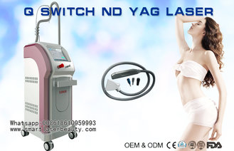 China 15Hz Q Switched ND YAG Laser Machine For Tattoo Removal , Skin Whitening , Spot Removal supplier