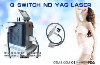 China Portable Q Switched ND YAG Laser Tattoo Removal Machine supplier