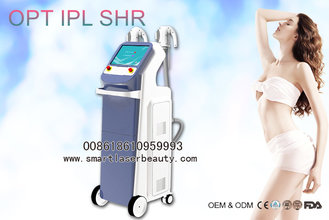 China 2 Handpieces OPT IPL Hair Removal Machine / Efficient IPL SHR Super Hair Removal supplier