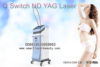 China ND YAG Laser Tattoo Removal Machine , 1320nm Laser Carbon Peeling For Skin Whitening supplier