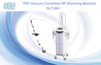 China Skin Rejuvenation Vacuum Slimming Machine / Phototherapy PDT Ultrasonic Cavitation RF supplier