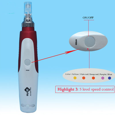 Electric Skin Needling Derma Pen for Hair Loss Treatment , 0.25 / 0.5 / 1.0mm supplier