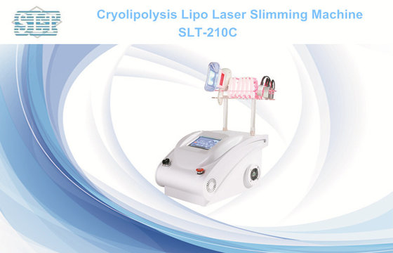 2 In 1 Lipo Laser Cryolipolysis Fat Freezing Machine / Girl Weight Loss Equipment supplier