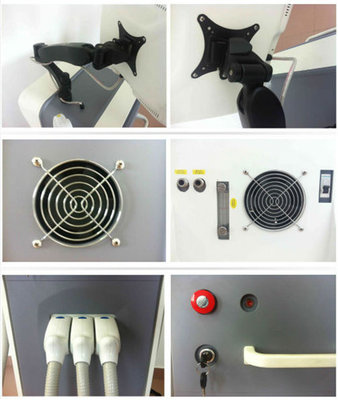 Lady Spas / Clinic IPL hair removal machine With Three Handles supplier