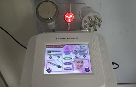 Portable Ultrasonic Cavitation Slimming Machine With Lipo laser / RF supplier