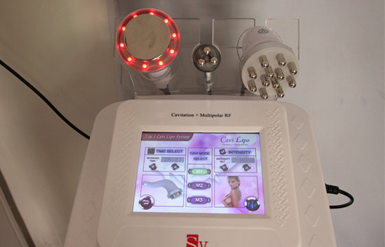 Portable Ultrasonic Cavitation Slimming Machine With Lipo laser / RF supplier